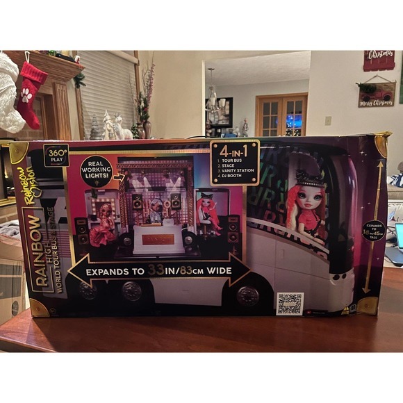Rainbow High | Toys | Rainbow High Rainbow Vision World Tour Bus Stage ...